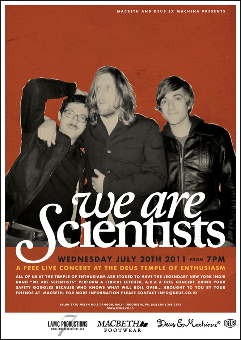 We Are Scientists – Deus Ex Machina USA