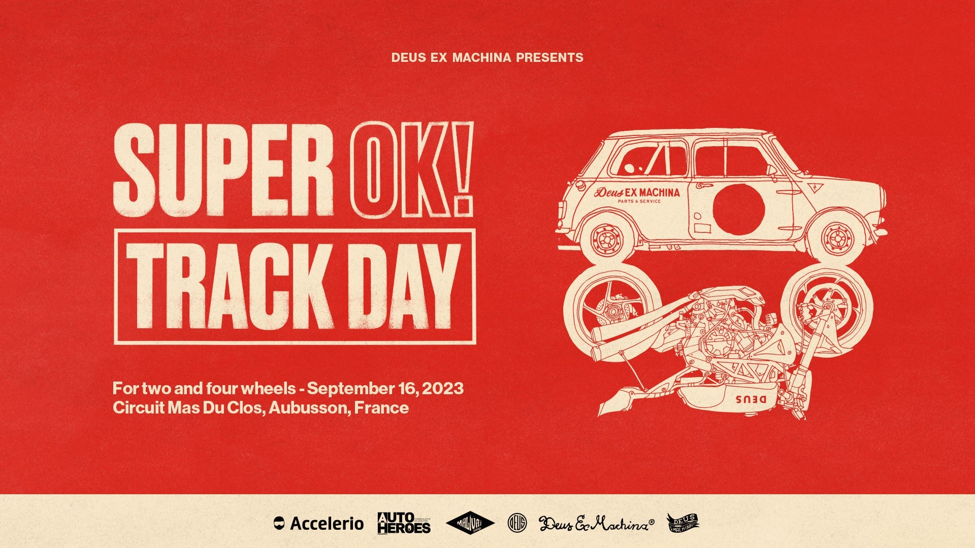 THE DEUS SUPER OK! TRACK DAY – Deus Ex Machina USA