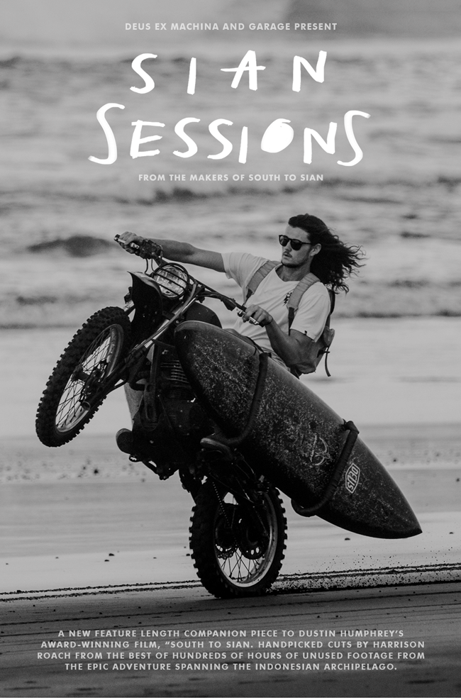 "SIAN SESSIONS" LIVE ON GARAGE ENTERTAINMENT NOW – Deus Ex Machina USA