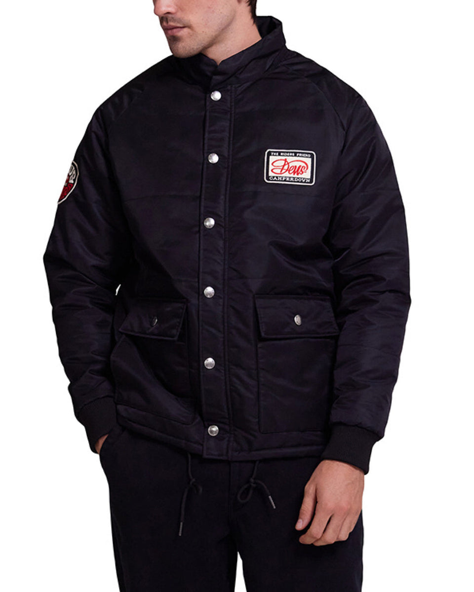 Jackets | Deus Ex Machina | Buzz Racing Jacket Black – Deus Ex Machina USA