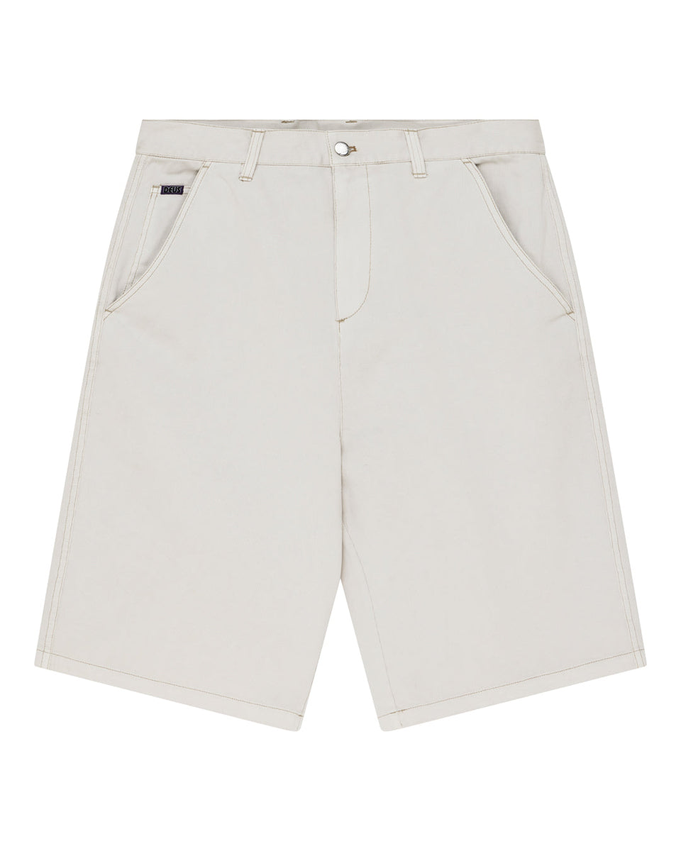 Walk Shorts | Deus Ex Machina | Stringer Walk Short - Dirty White ...