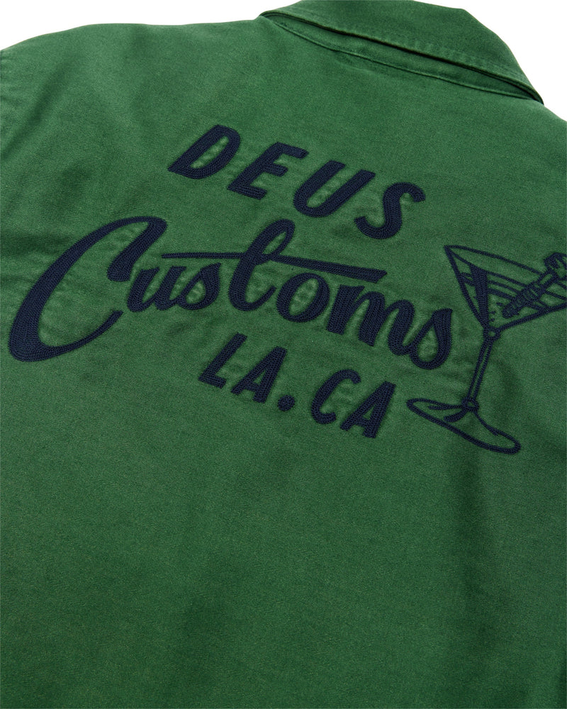Womens Jackets | Deus Ex Machina | Hep Cat Jacket Hillside Green – Deus ...