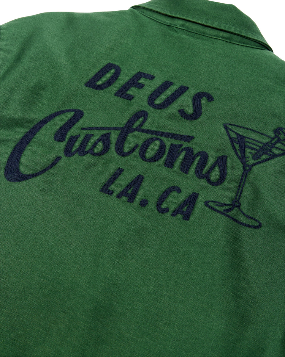 Womens Jackets | Deus Ex Machina | Hep Cat Jacket Hillside Green – Deus ...