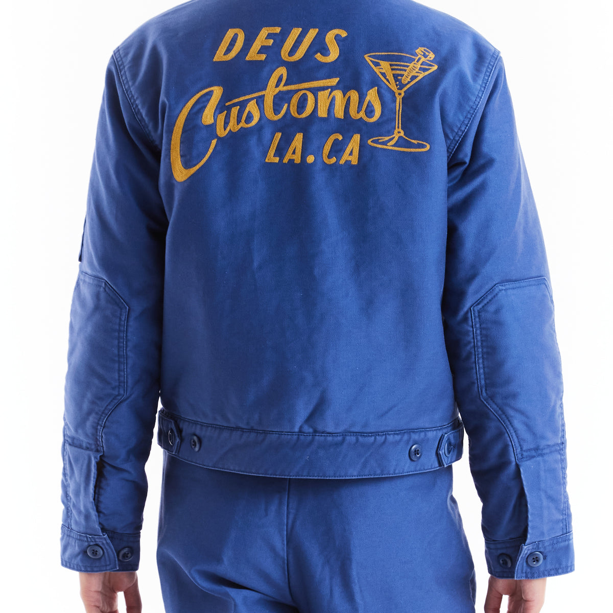 Womens Jackets | Deus Ex Machina | Hep Cat Jacket Mechanic Blue – Deus ...