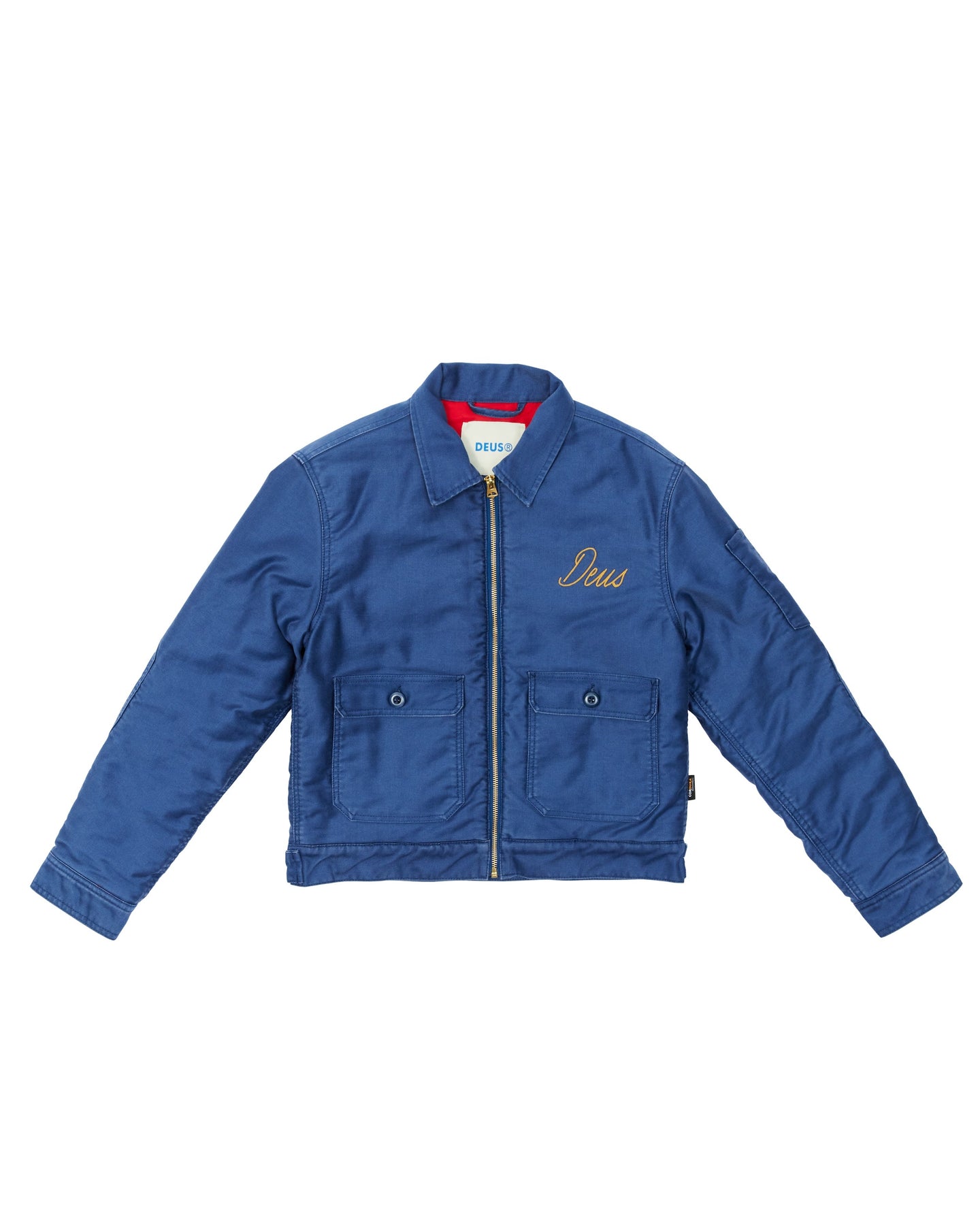 Womens Jackets | Deus Ex Machina | Hep Cat Jacket Mechanic Blue – Deus ...