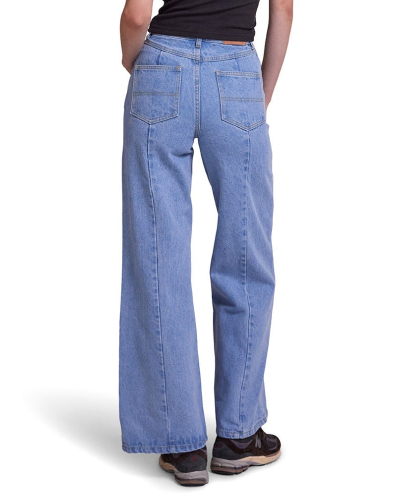 Womens Pants | Deus Ex Machina | Jiro Jean Lt Stonewash Indigo – Deus ...