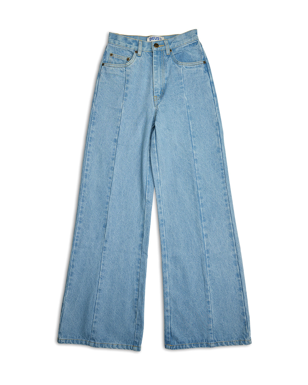 Womens Pants | Deus Ex Machina | Jiro Jean Lt Stonewash Indigo – Deus ...