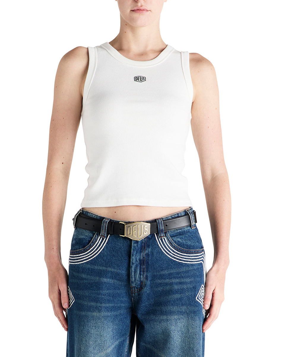 Womens Tank Top|Deus Ex Machina|Shield Tank – Deus Ex Machina USA