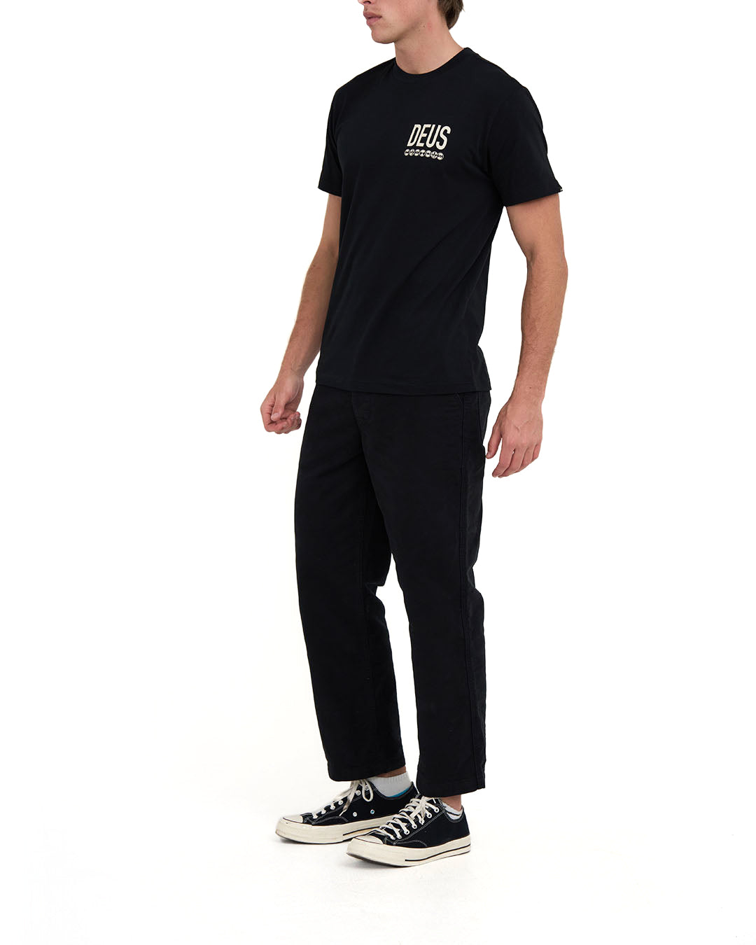 Tees | Deus Ex Machina | Inline Tee Black – Deus Ex Machina USA