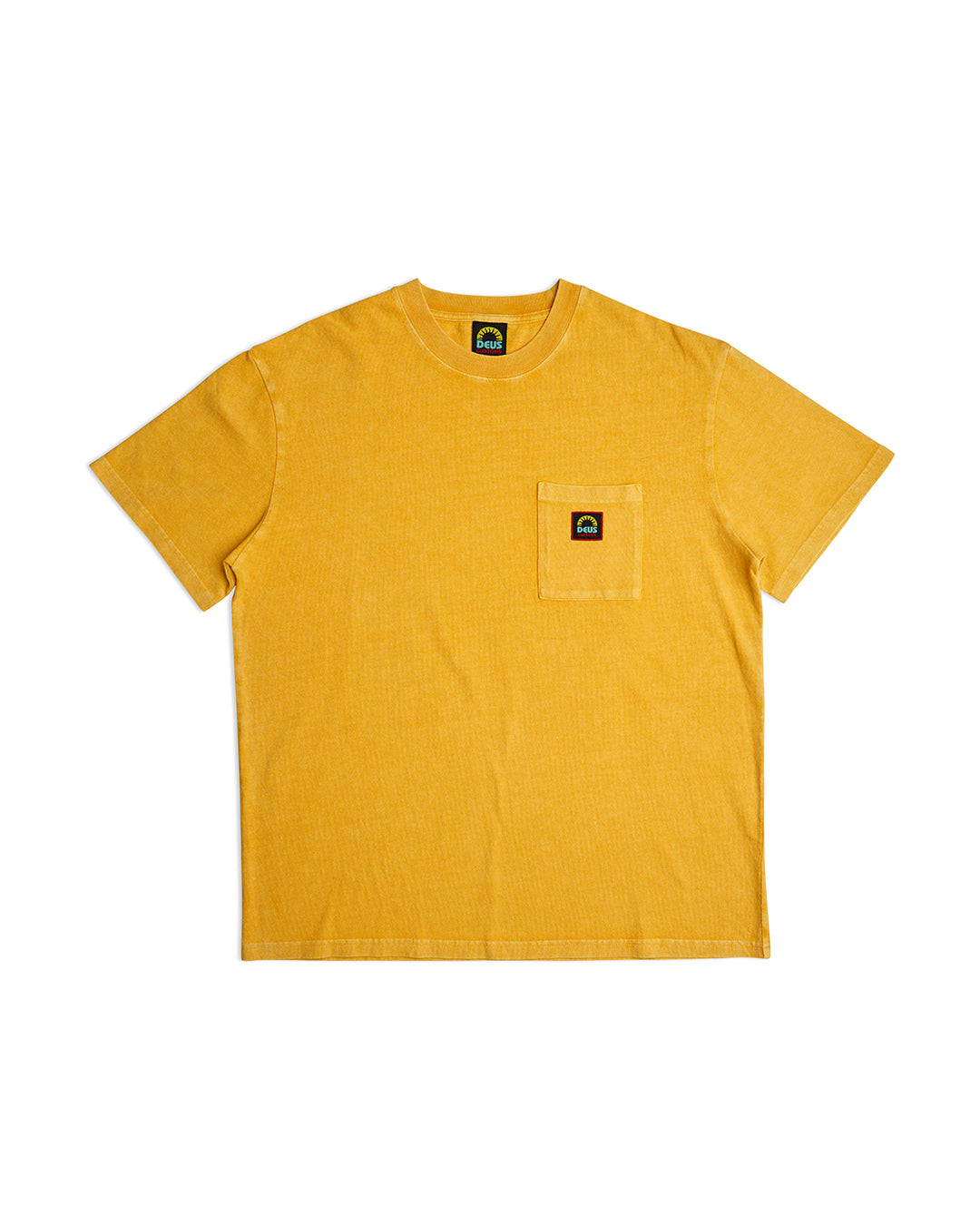 Tees | Deus Ex Machina | Acid Pocket Tee Lemon Chrome – Deus Ex Machina USA