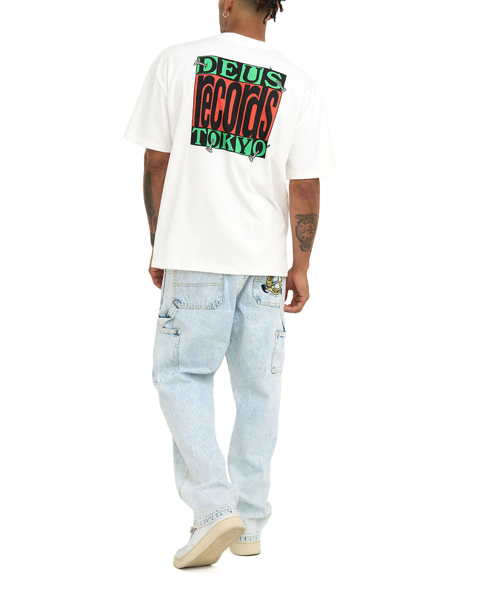 Tees | Deus Ex Machina | Screw Loose Tee Vintage White – Deus Ex ...