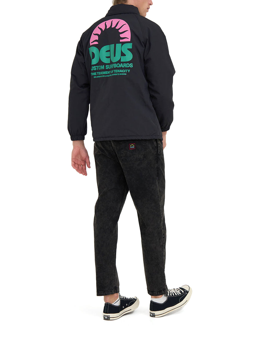 Jackets | Deus Ex Machina | Melodies Coach Jacket Anthracite – Deus Ex ...