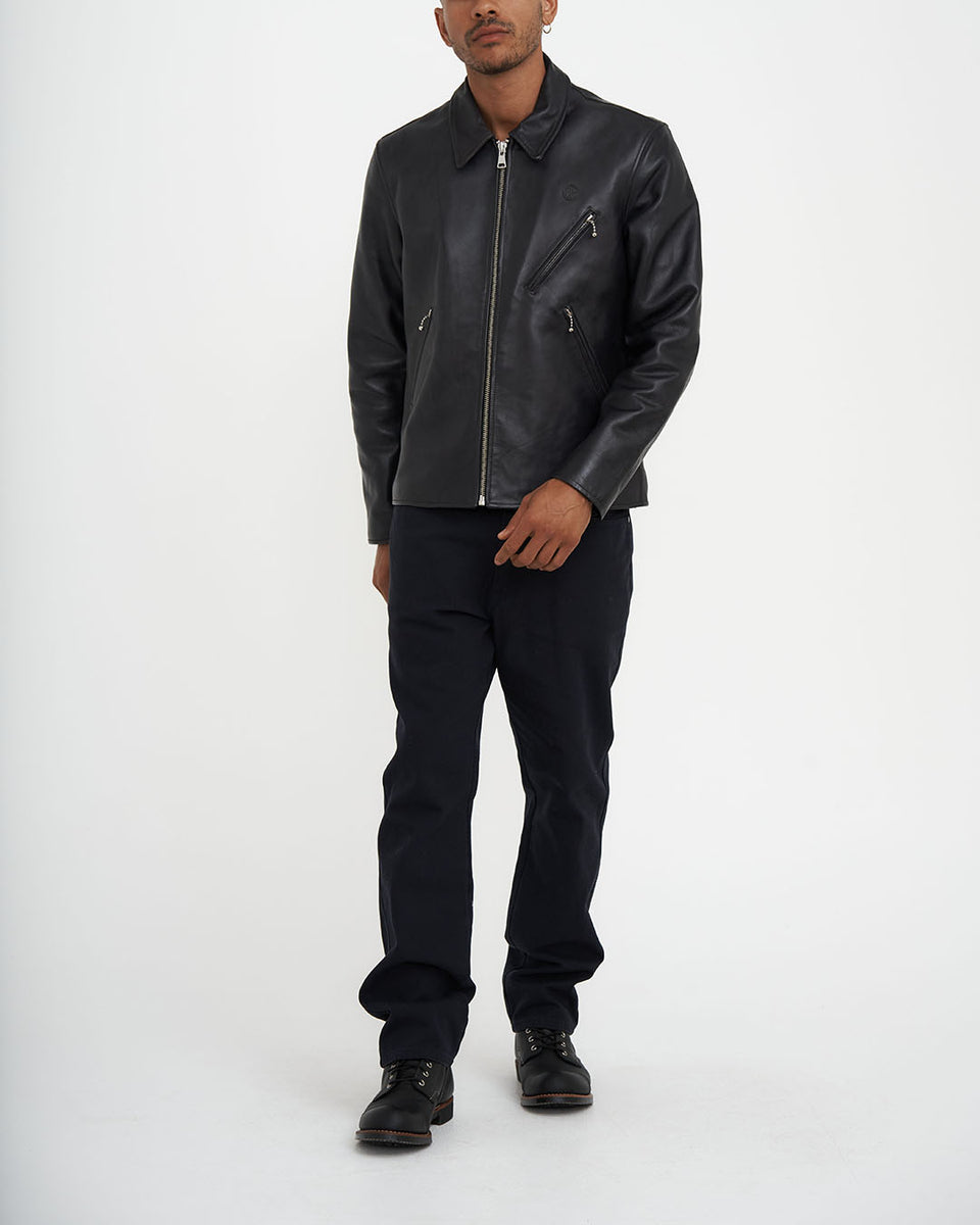 Jackets | Deus Ex Machina | Blizzard Leather Jacket – Deus Ex Machina USA