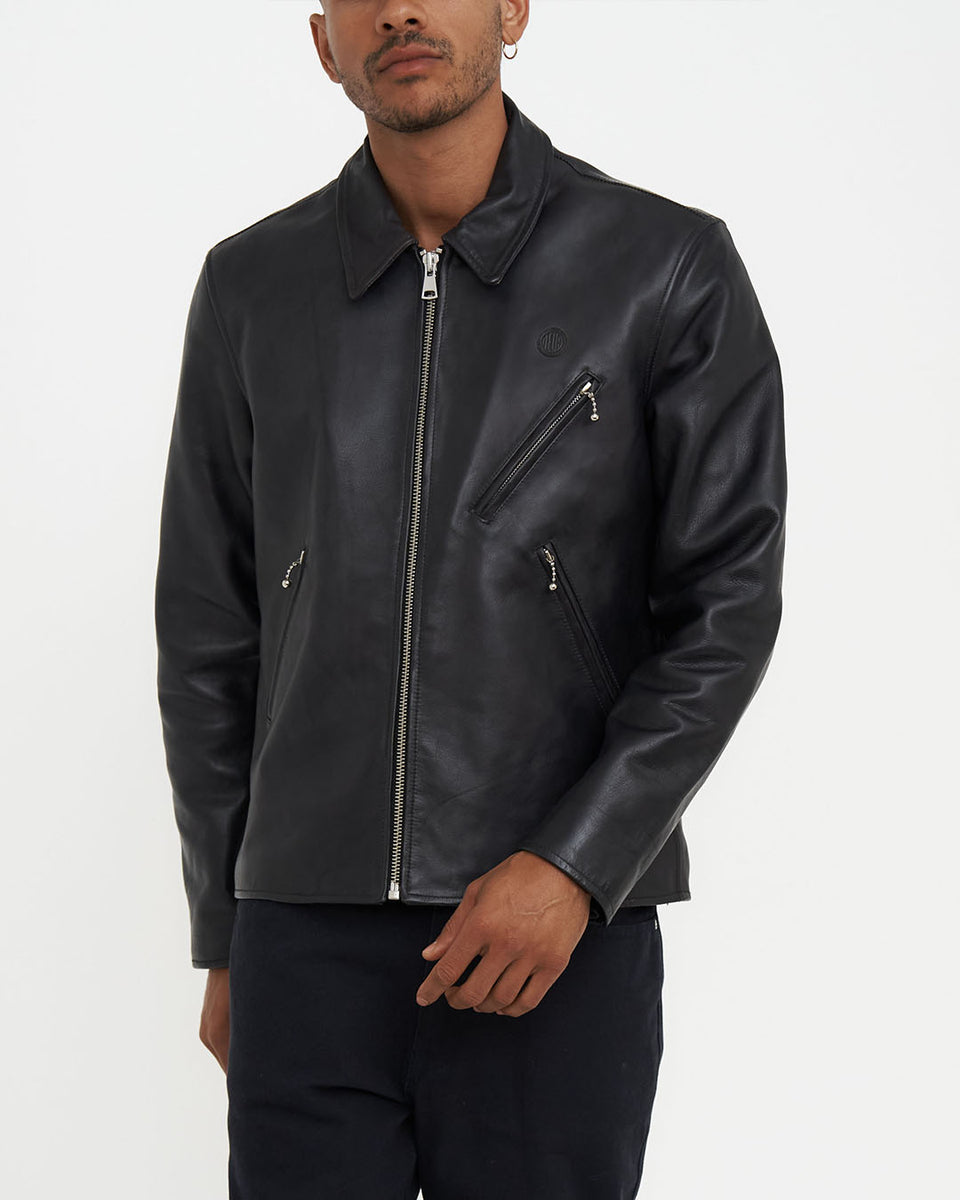 Jackets | Deus Ex Machina | Blizzard Leather Jacket – Deus Ex Machina USA