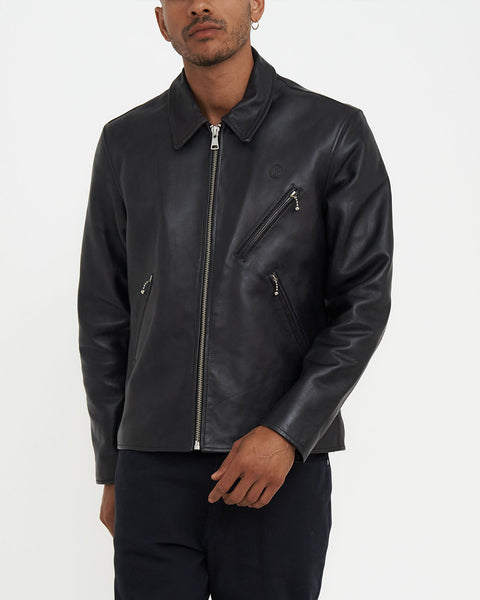 Jackets | Deus Ex Machina | Blizzard Leather Jacket – Deus Ex Machina USA