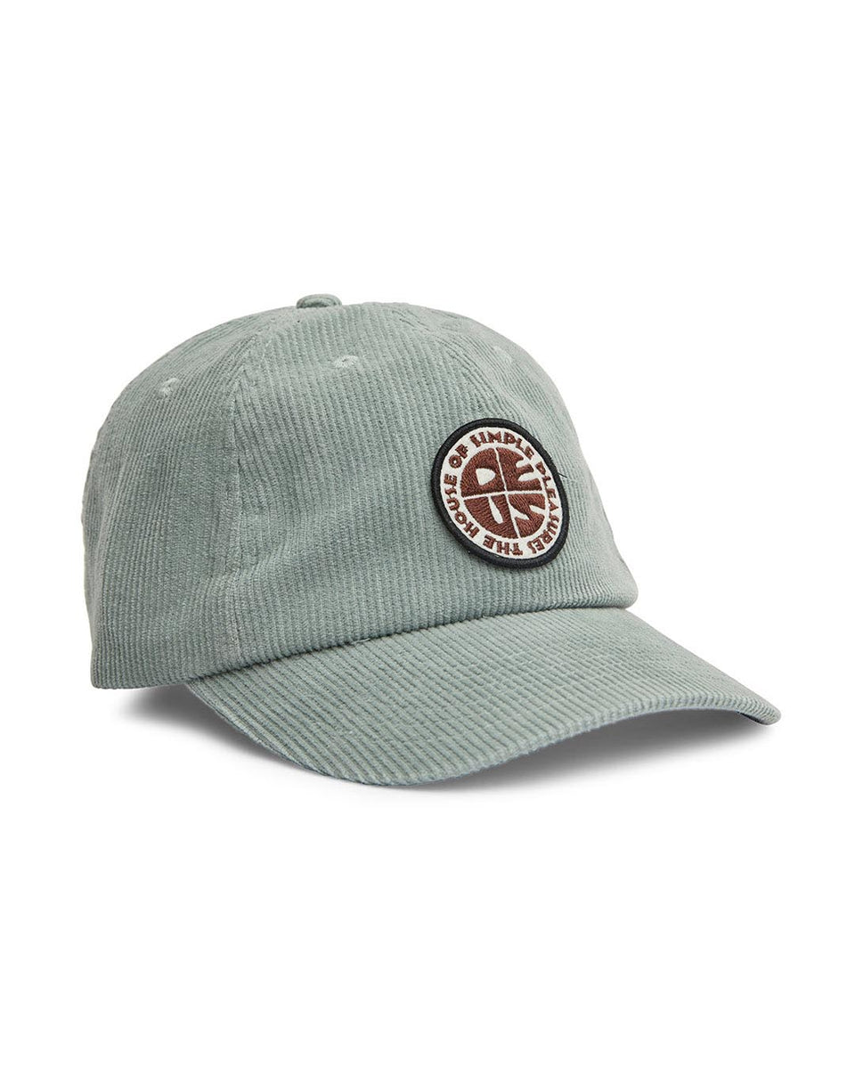 Hats | Deus Ex Machina | Pushstart Dad Cap - Sea Mist – Deus Ex Machina USA