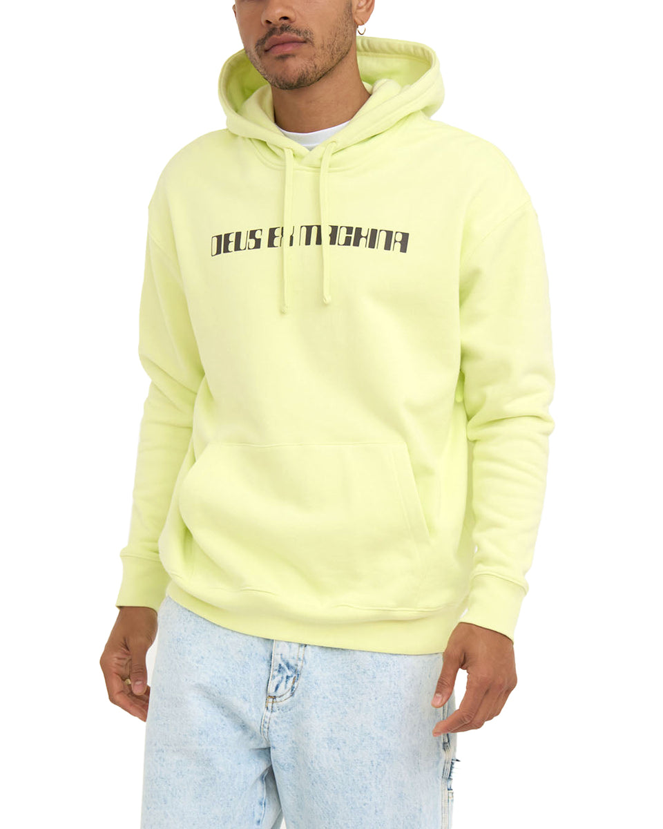 Hoodie | Deus Ex Machina | Rvr Tech Hoodie Luminary Green – Deus Ex ...