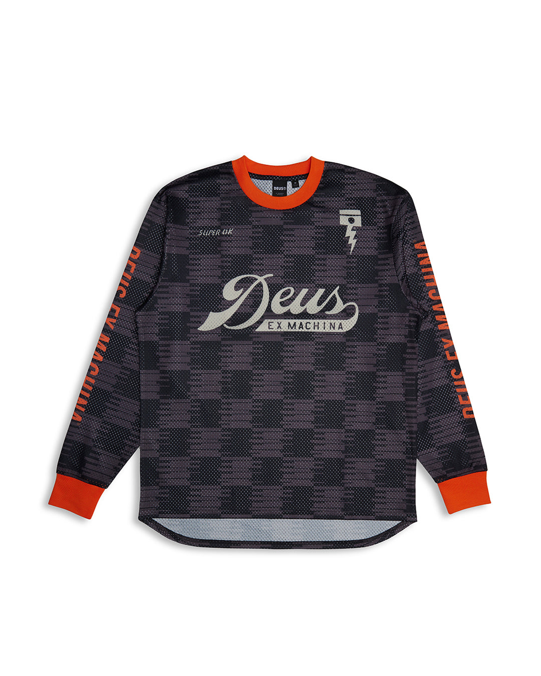 Tees | Deus Ex Machina | Sprint Moto Jersey Black – Deus Ex Machina USA