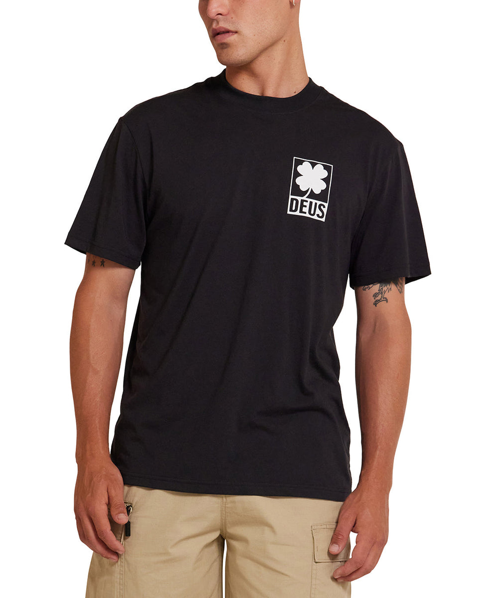 Tees | Deus Ex Machina | Quad Tee Black – Deus Ex Machina USA