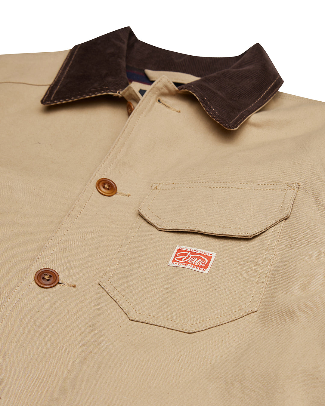 Jackets | Deus Ex Machina | Barn Jacket Khaki – Deus Ex Machina USA