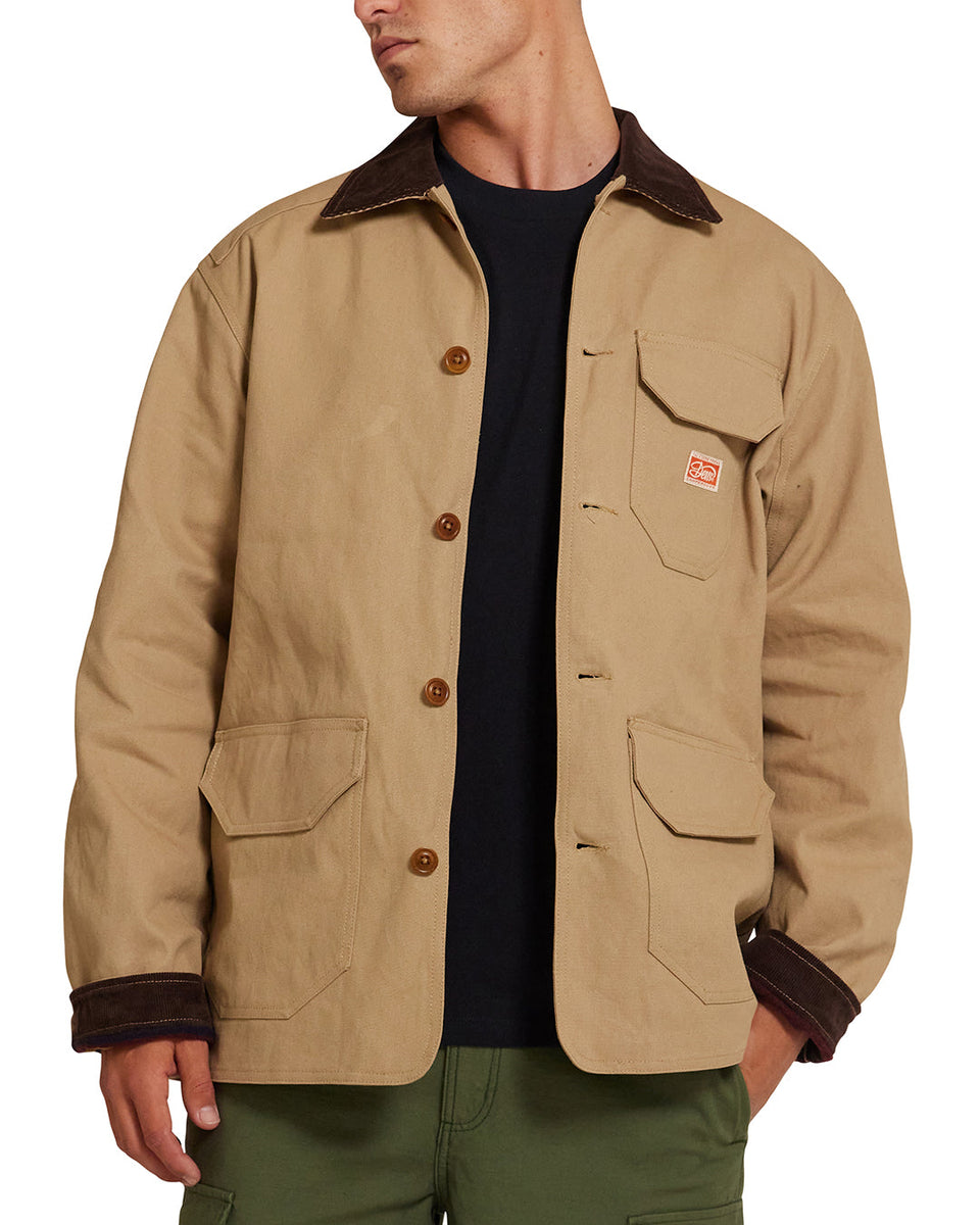 Jackets | Deus Ex Machina | Barn Jacket Khaki – Deus Ex Machina USA