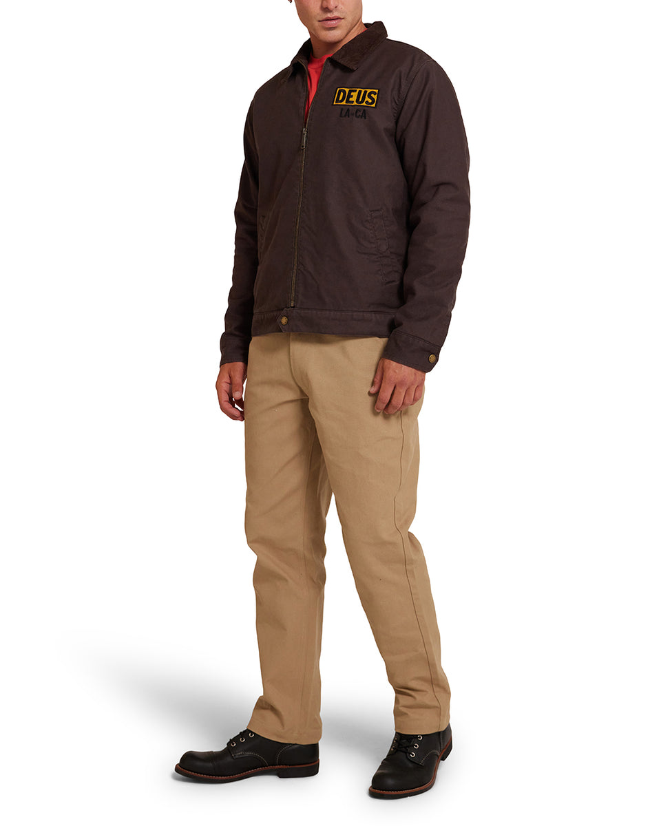 Jackets | Deus Ex Machina | Super Stitious Jacket Choc Brown – Deus Ex ...