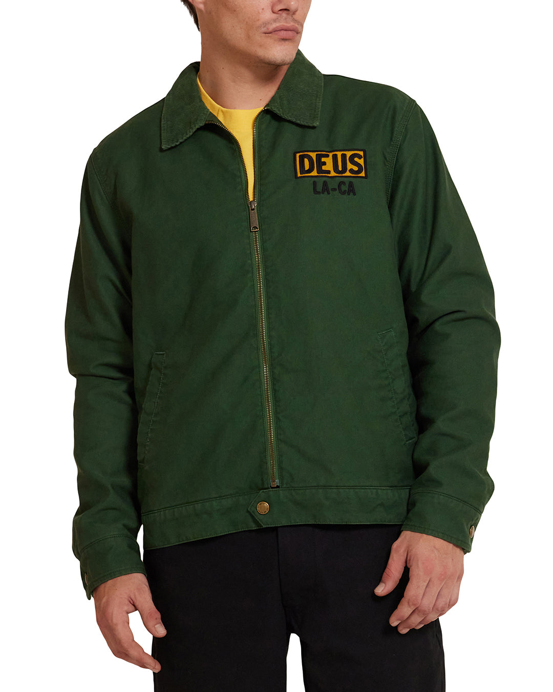 Jackets | Deus Ex Machina | Super Stitious Jacket Hillside Green – Deus ...