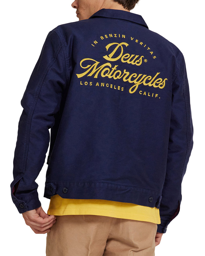 Jackets | Deus Ex Machina | Ride Out Work Jacket Navy – Deus Ex Machina USA