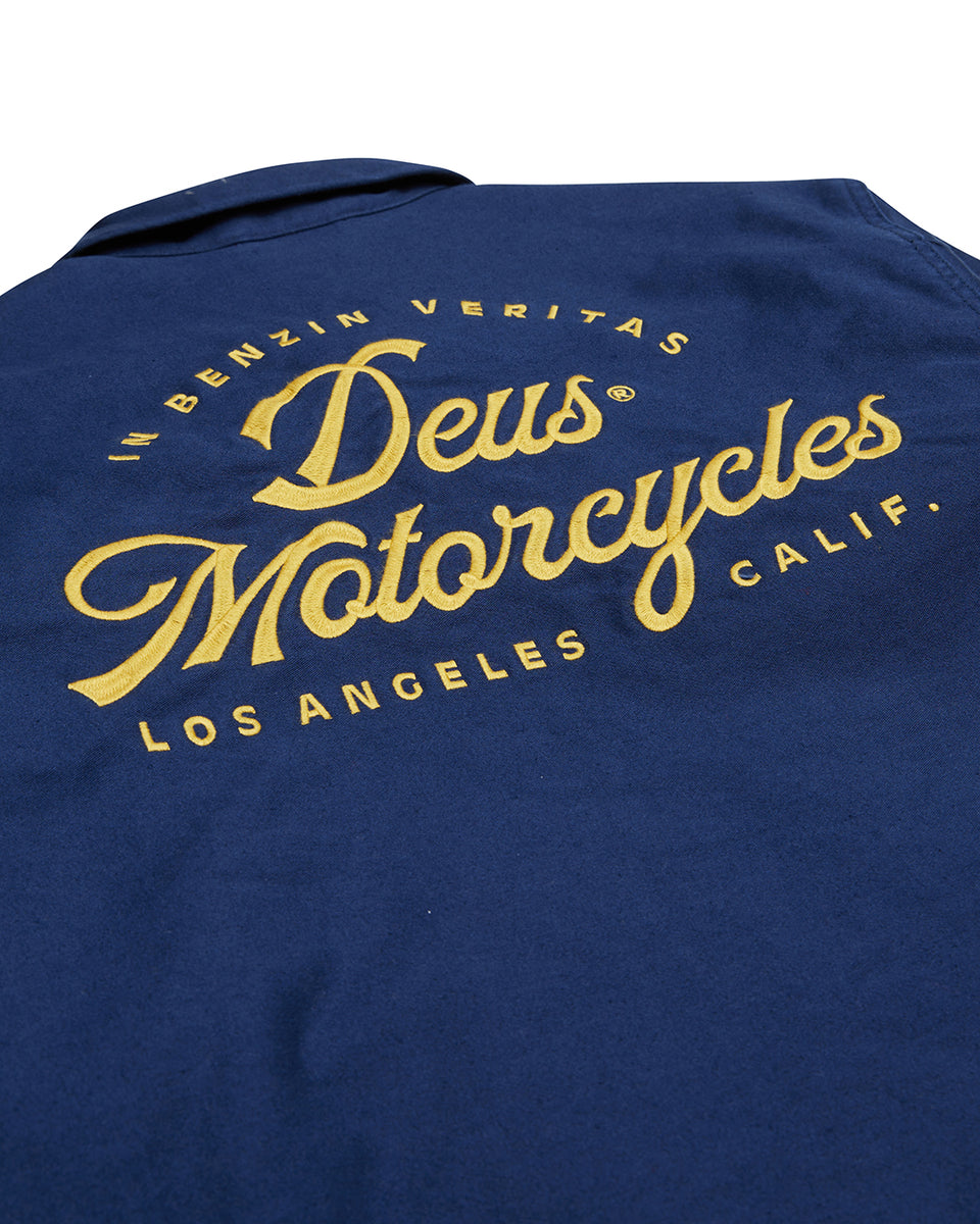 Jackets | Deus Ex Machina | Ride Out Work Jacket Navy – Deus Ex Machina USA
