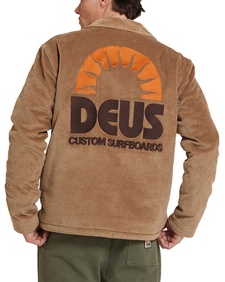 Jackets | Deus Ex Machina | Stokes Coach Jacket Khaki – Deus Ex Machina USA
