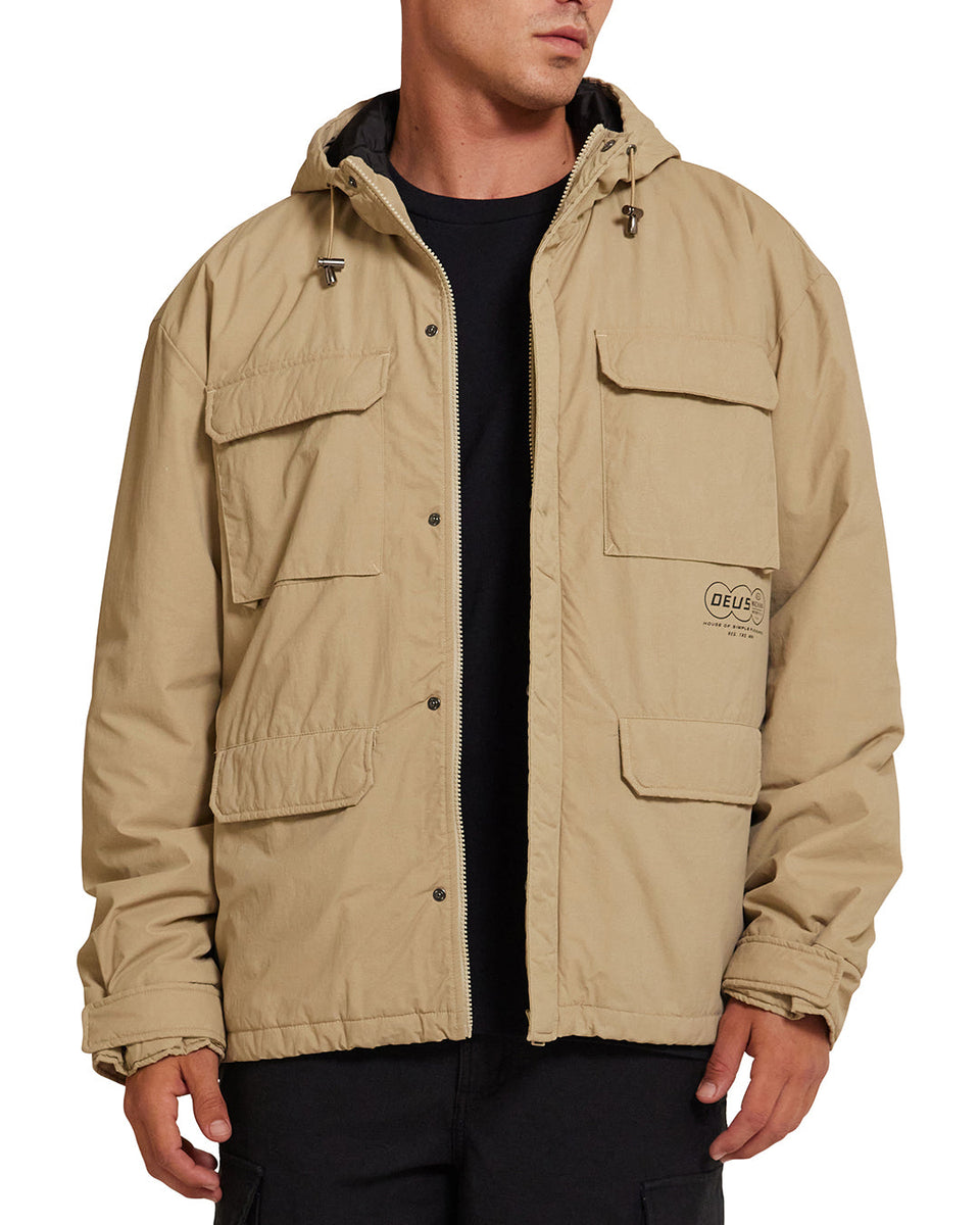 Jackets | Deus Ex Machina | Dennis Transitional Jacket Safari – Deus Ex ...