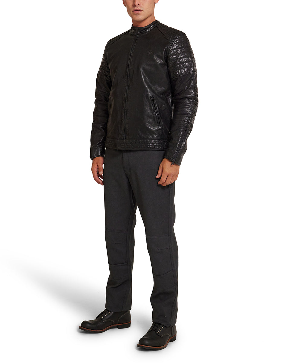 Jackets | Deus Ex Machina | Riders Leather Jacket Black – Deus Ex ...