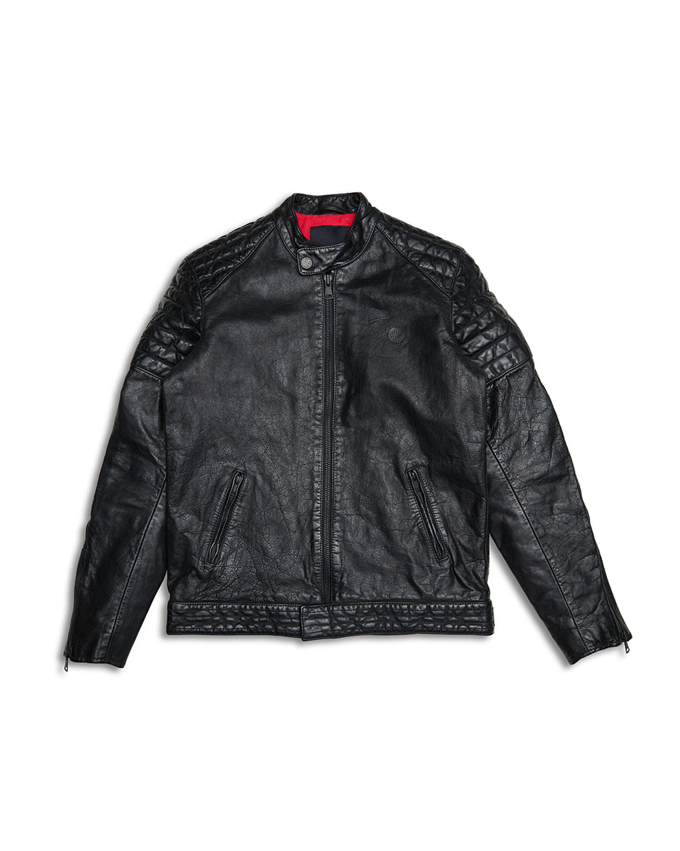 Jackets | Deus Ex Machina | Riders Leather Jacket Black – Deus Ex ...
