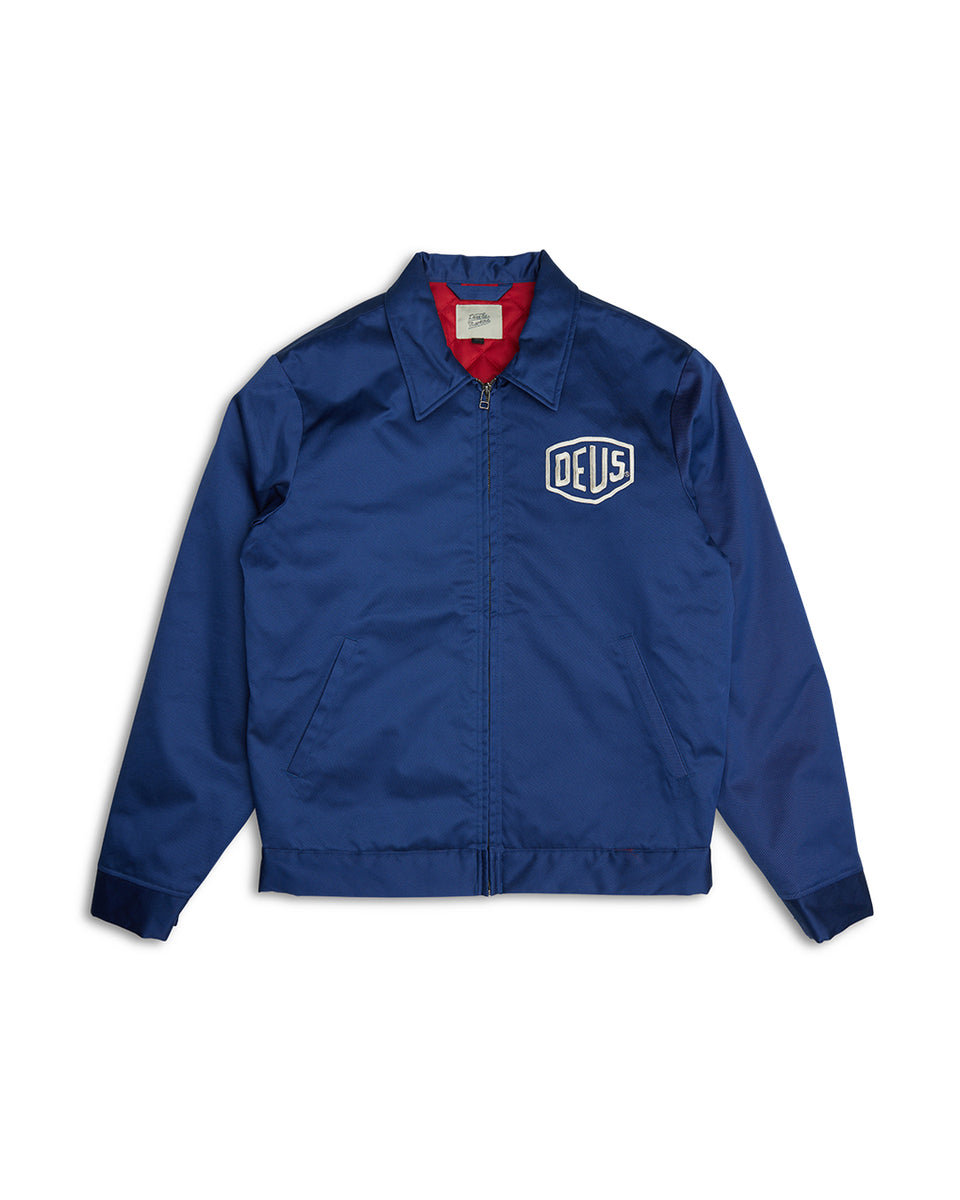 Jackets | Deus Ex Machina | Workwear Jacket 2.0 - Mechanic Blue – Deus ...