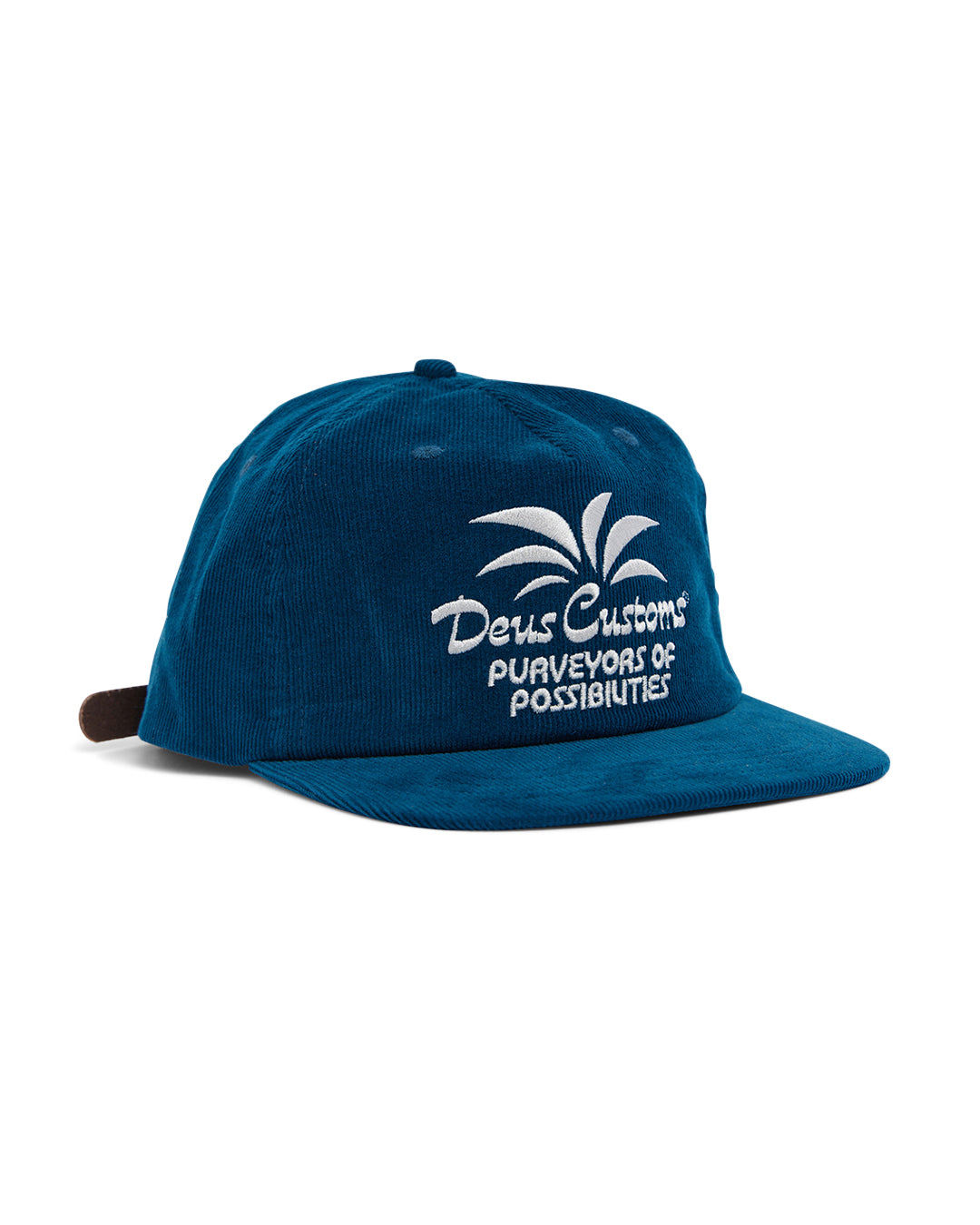 Hats | Deus Ex Machina | Last Resort Cord Cap Moroccan Blue – Deus Ex ...