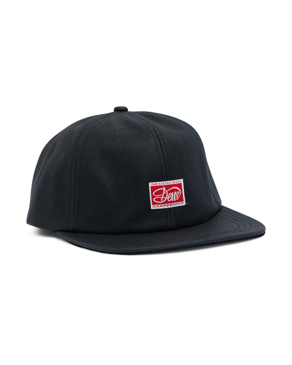 Hats | Deus Ex Machina | Ontario Canvas Cap Black – Deus Ex Machina USA