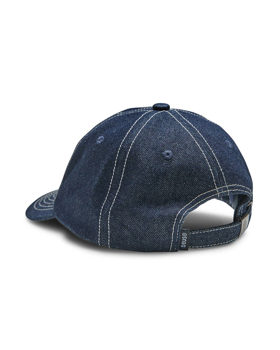 Hats | Deus Ex Machina | Ortiz Denim Cap Dry Indigo – Deus Ex Machina USA