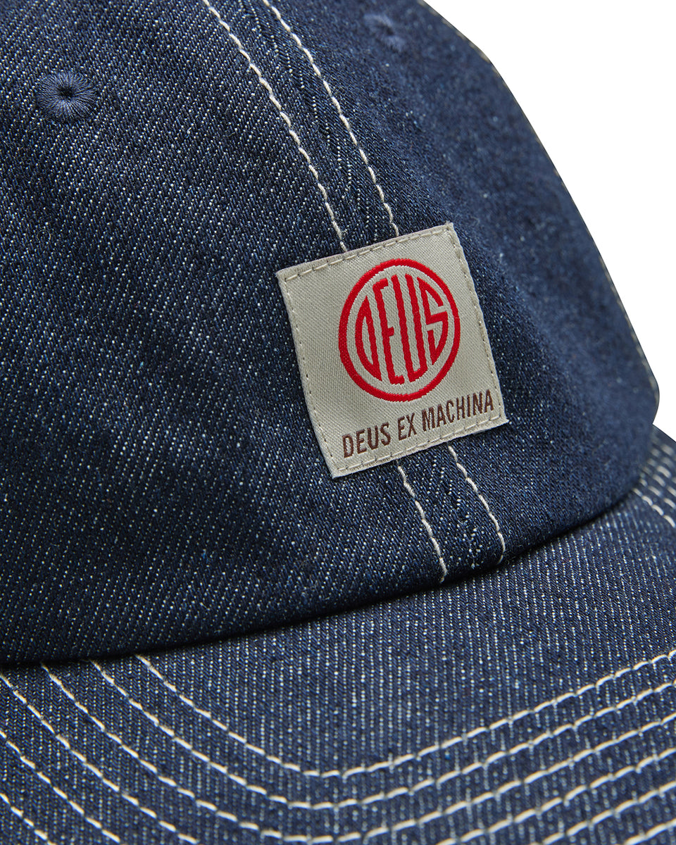 Hats | Deus Ex Machina | Ortiz Denim Cap Dry Indigo – Deus Ex Machina USA