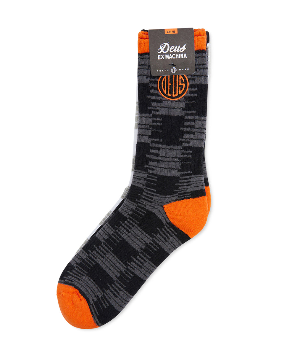 Socks | Deus Ex Machina | Sprint Moto Sock 2 Pack Multi – Deus Ex ...