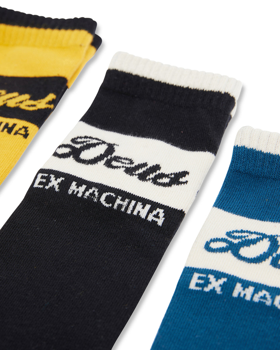 Socks | Deus Ex Machina | Saber Sock (3 Pack) - 3 Pack Multi – Deus Ex ...