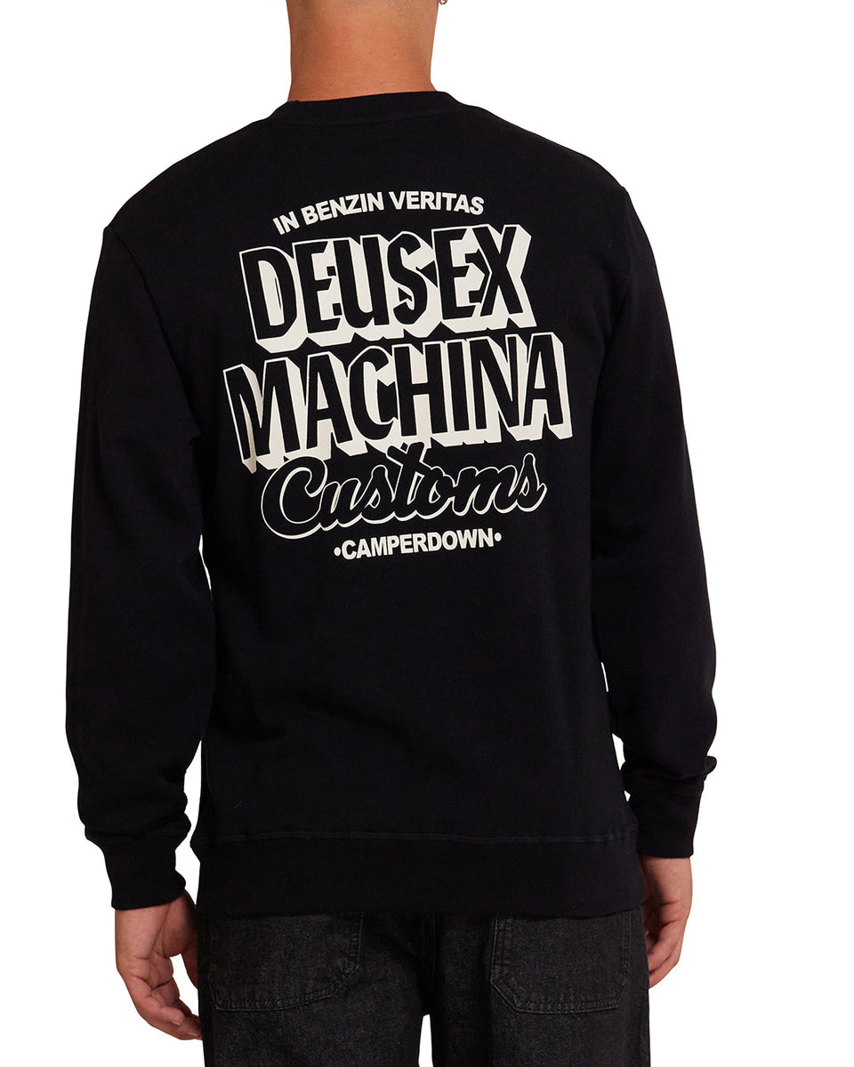 Fleece | Deus Ex Machina | Ever Seen Crew Black – Deus Ex Machina USA