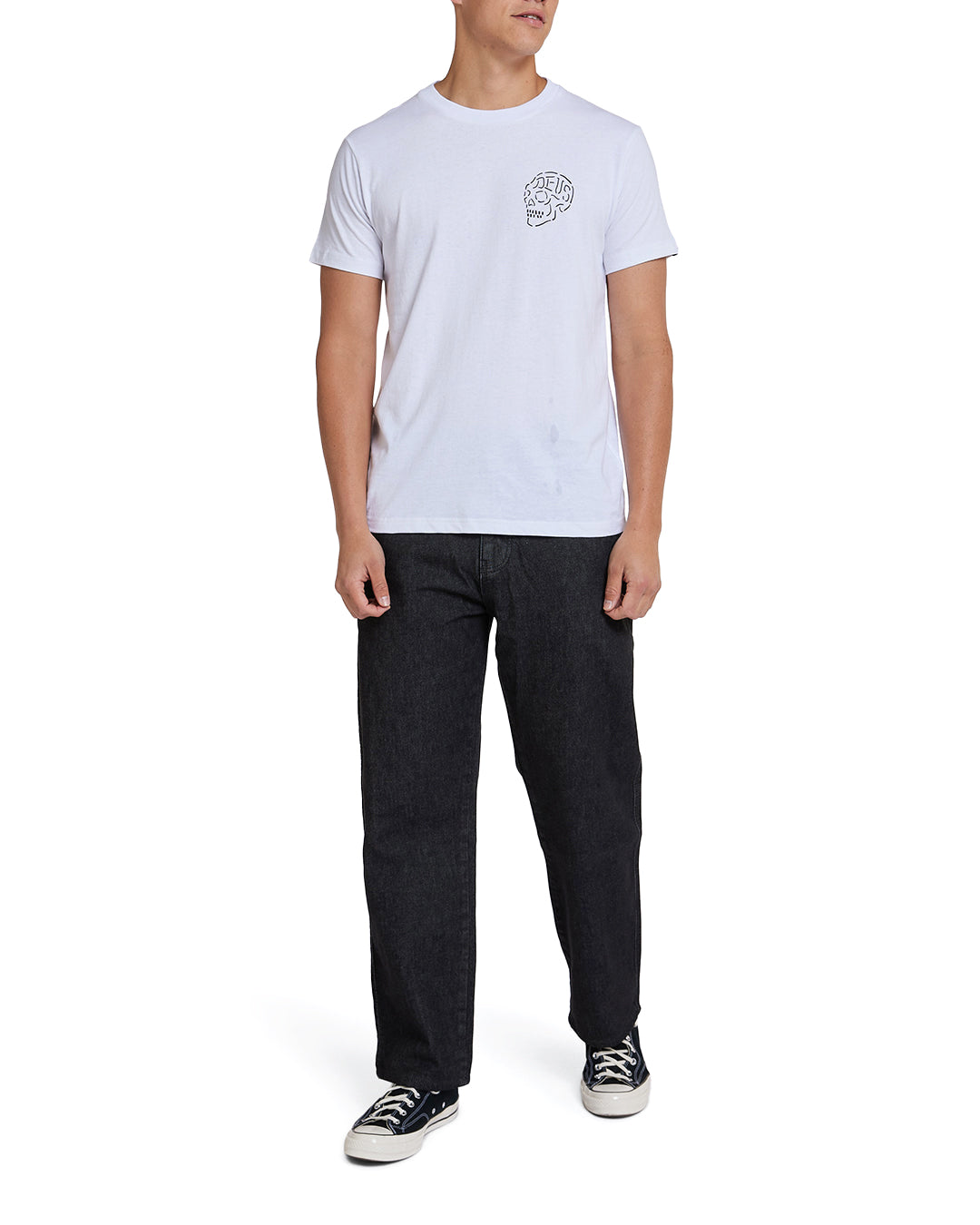 Tees | Deus Ex Machina | Venice Skull - White – Deus Ex Machina USA