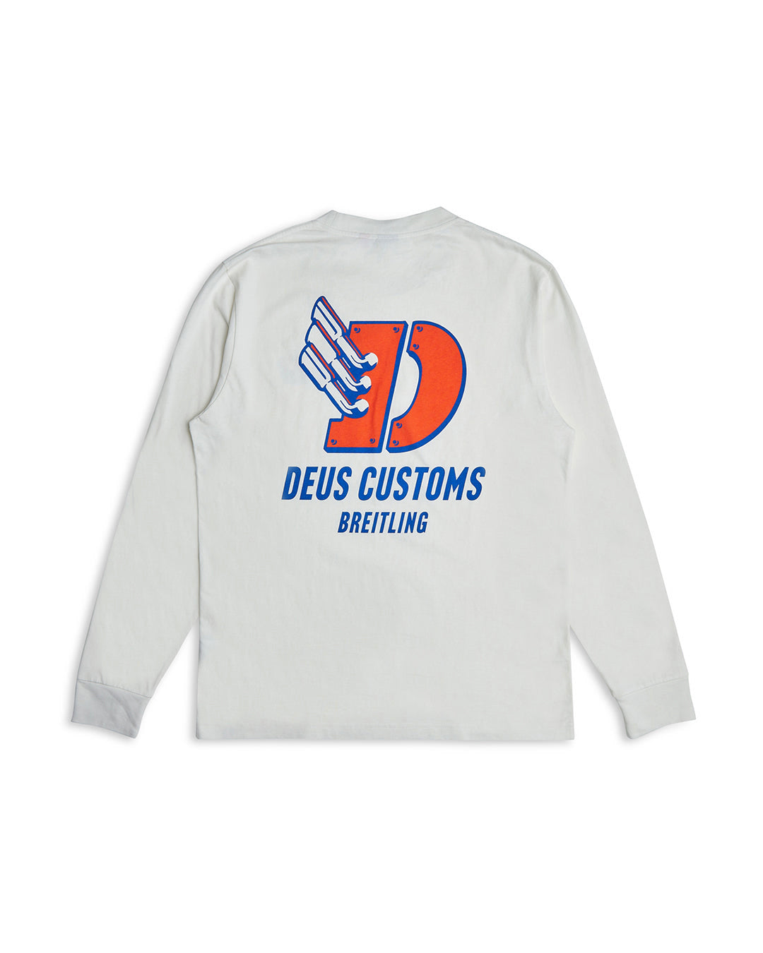 Deus x Breitling | Top Time LS Tee Vintage White – Deus Ex Machina USA