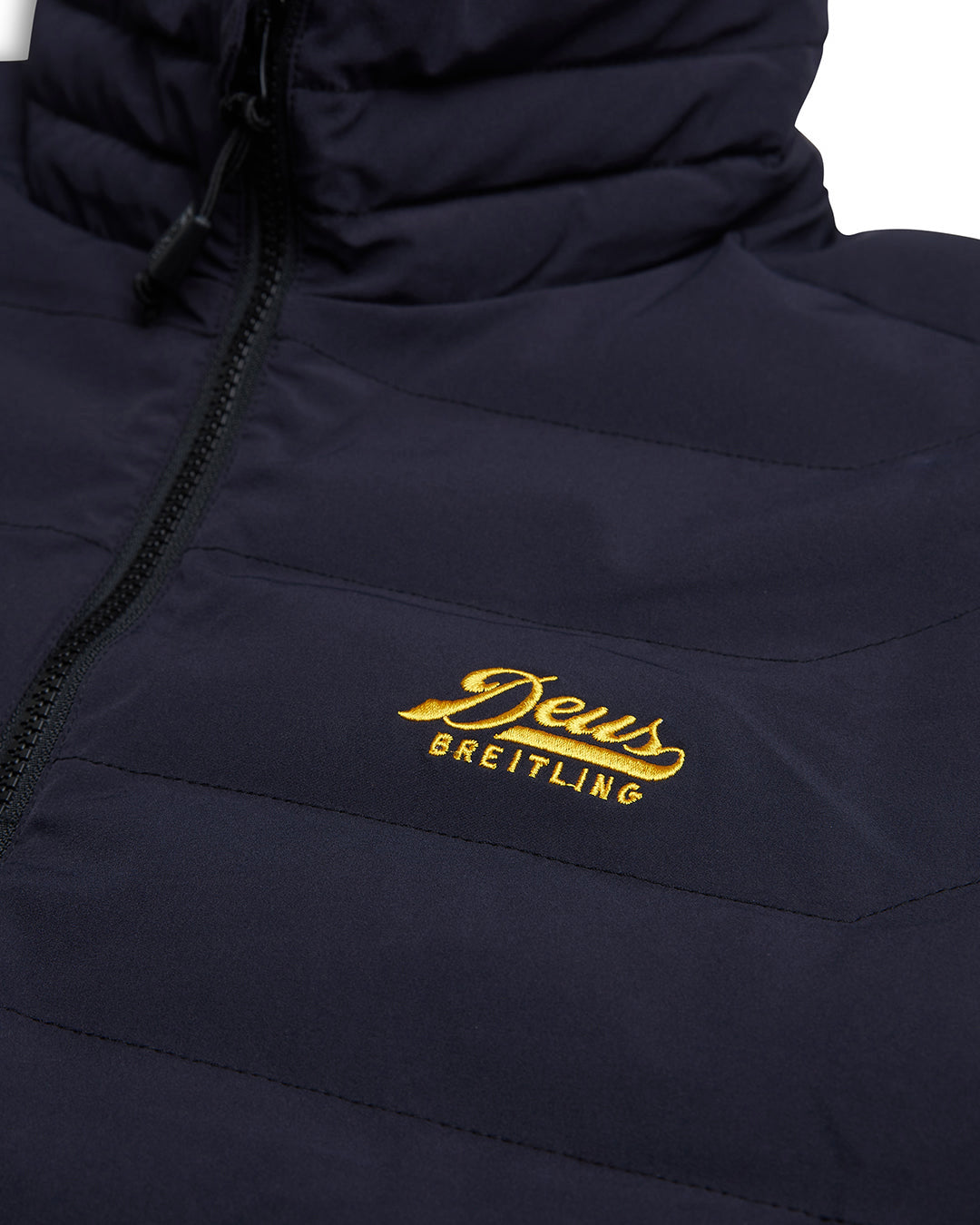 Deus | Breitling x Deus Puffer Vest - Black – Deus Ex Machina USA