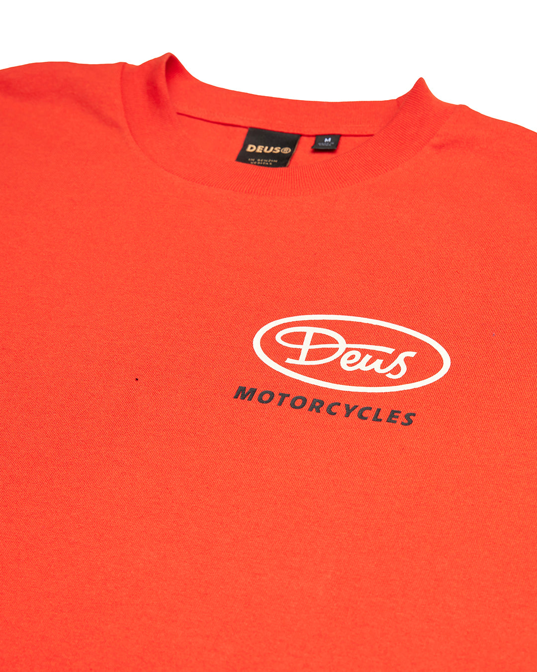 Tees | Deus Ex Machina | Shimmy Tee Mandarin Red – Deus Ex Machina USA