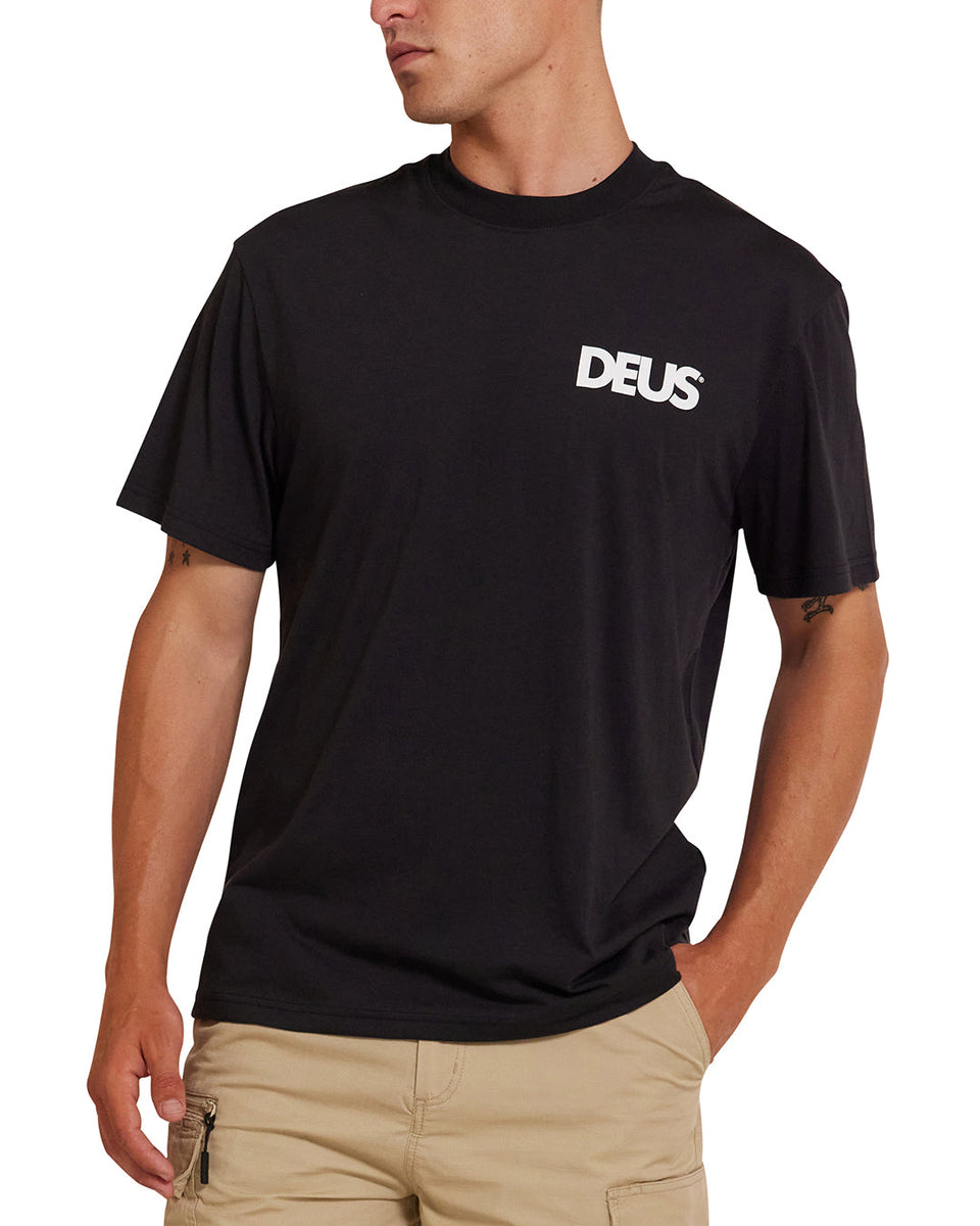 Tees | Deus Ex Machina | Venice Surf Tee Black – Deus Ex Machina USA