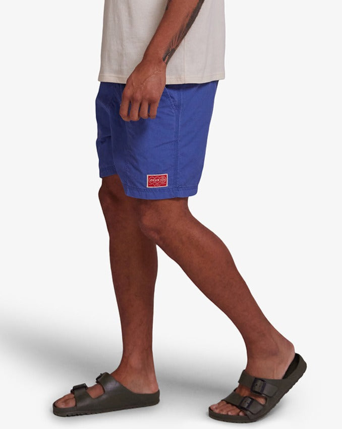 Shorts | Deus Ex Machina | Glide Swim Short Dusty Blue – Deus Ex ...