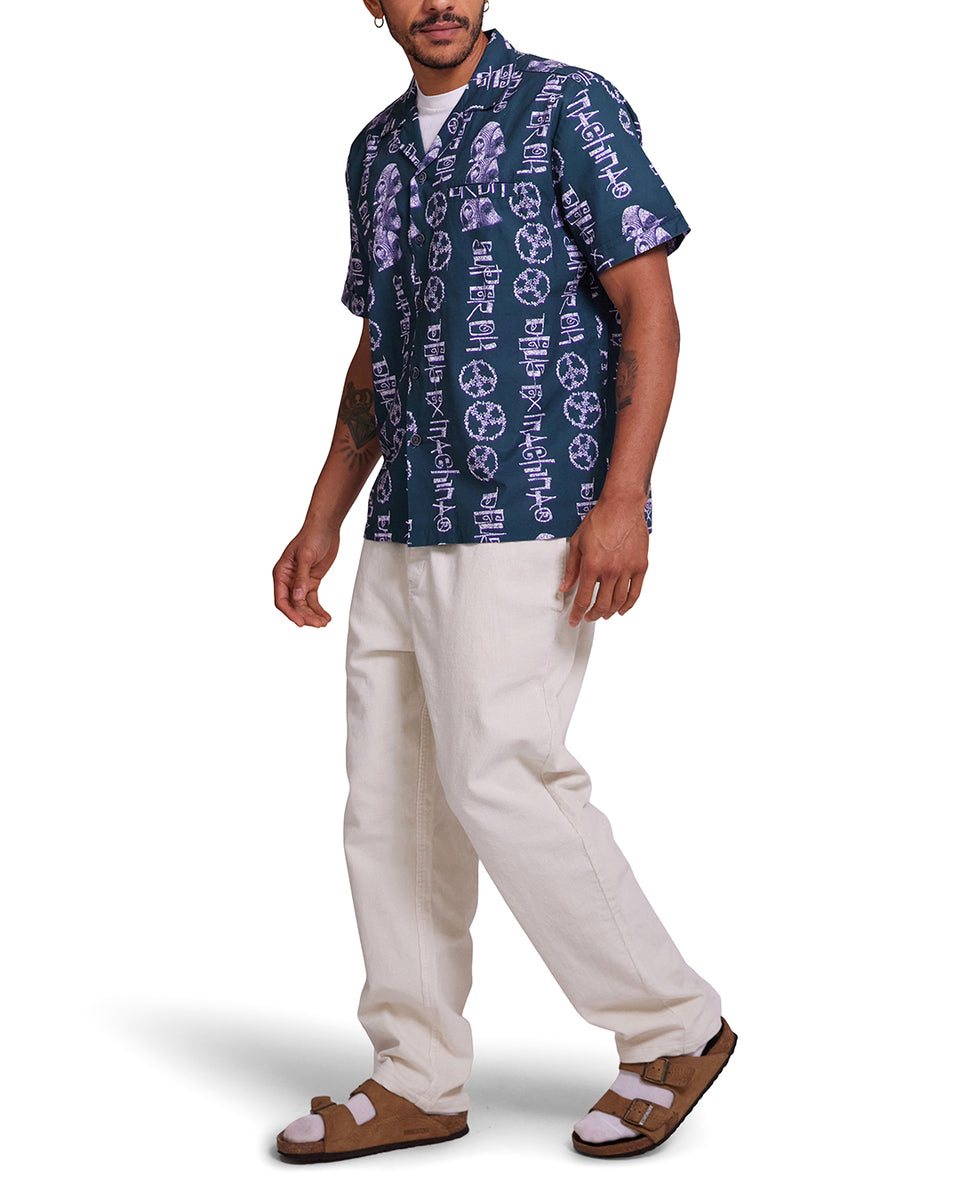 Shirts | Deus Ex Machina | Effigy Shirt Deep Green – Deus Ex Machina USA