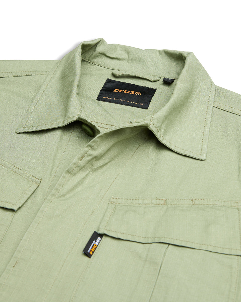 Shirts | Deus Ex Machina | Og 107 Cordura Shirt Oil Green – Deus Ex ...
