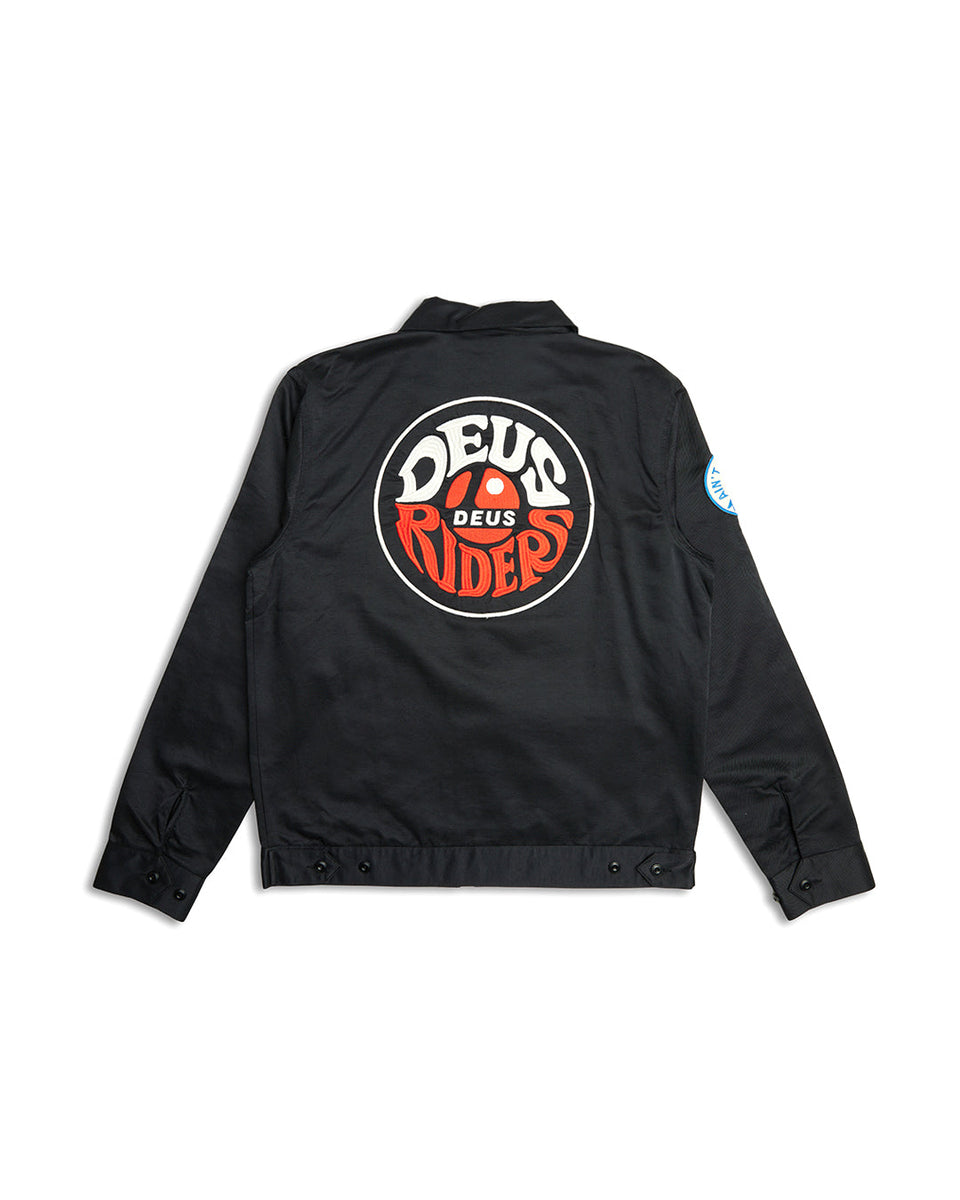 Jackets | Deus Ex Machina | Chime Racing Jacket Black – Deus Ex Machina USA